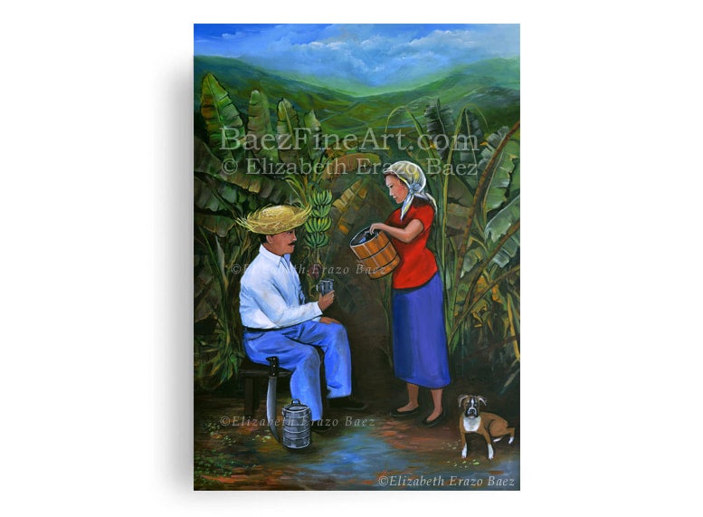 "El Campo Y Mi Gente" by Puerto Rican Artist Elizabeth Erazo Baez ...