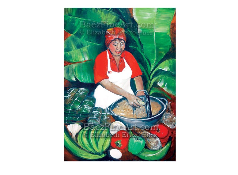 Jibarita Pastelera by Puerto Rican Artist Elizabeth Erazo Baez ...